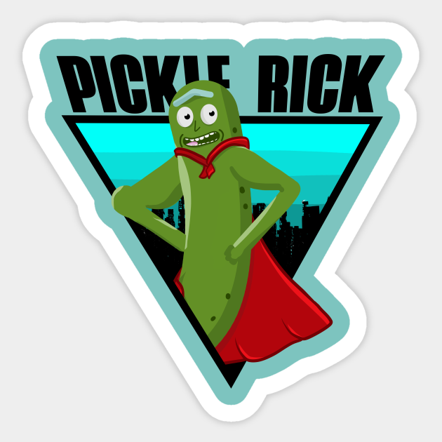Pickle Rick - Pickle Rick - Sticker | TeePublic Pickle Rick - Pickle Rick - Sticker | TeePublic